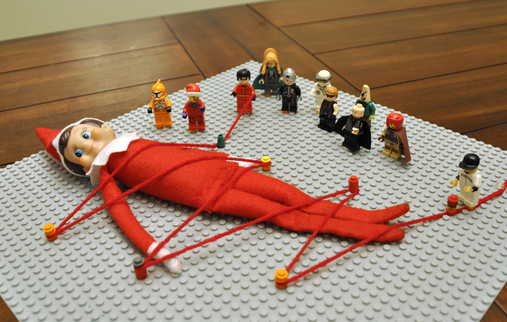 The Elf On The Shelf More Like The Narc In The Dark Penmen Press