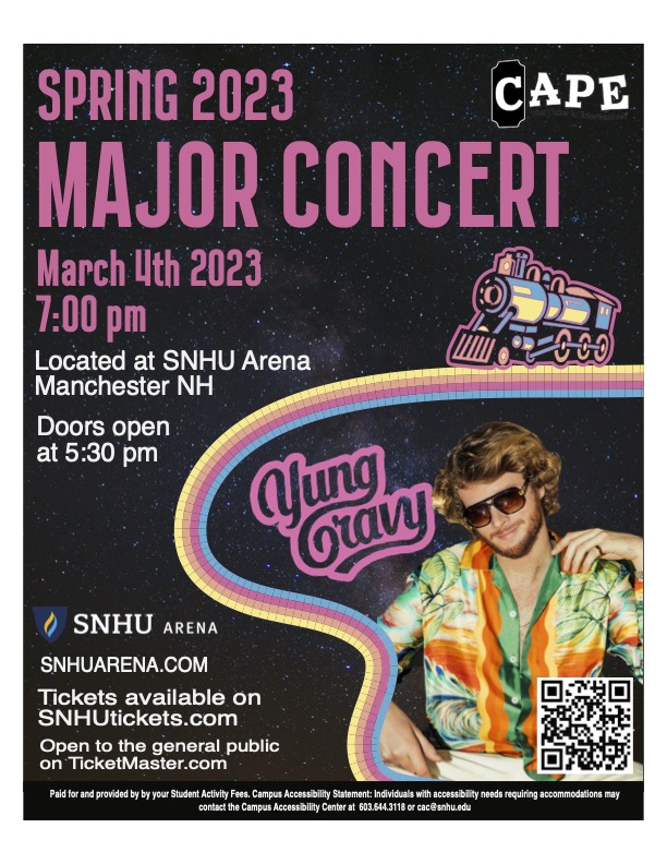 Hop on Board the "Gravy Train" at CAPE's Major Concert This Spring ...